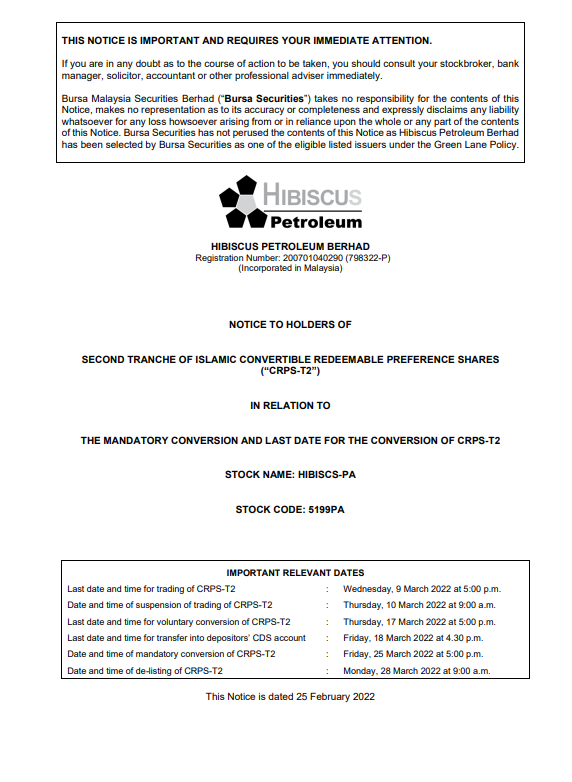 Hibiscus Petroleum Berhad